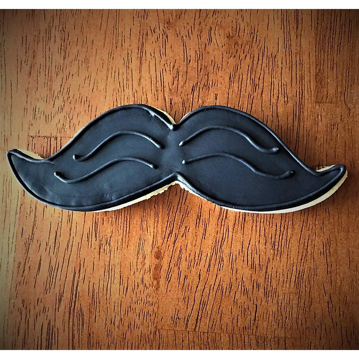 Mustache Father's Day Cookie Cutter 5.25" Made in USA by Ann Clark