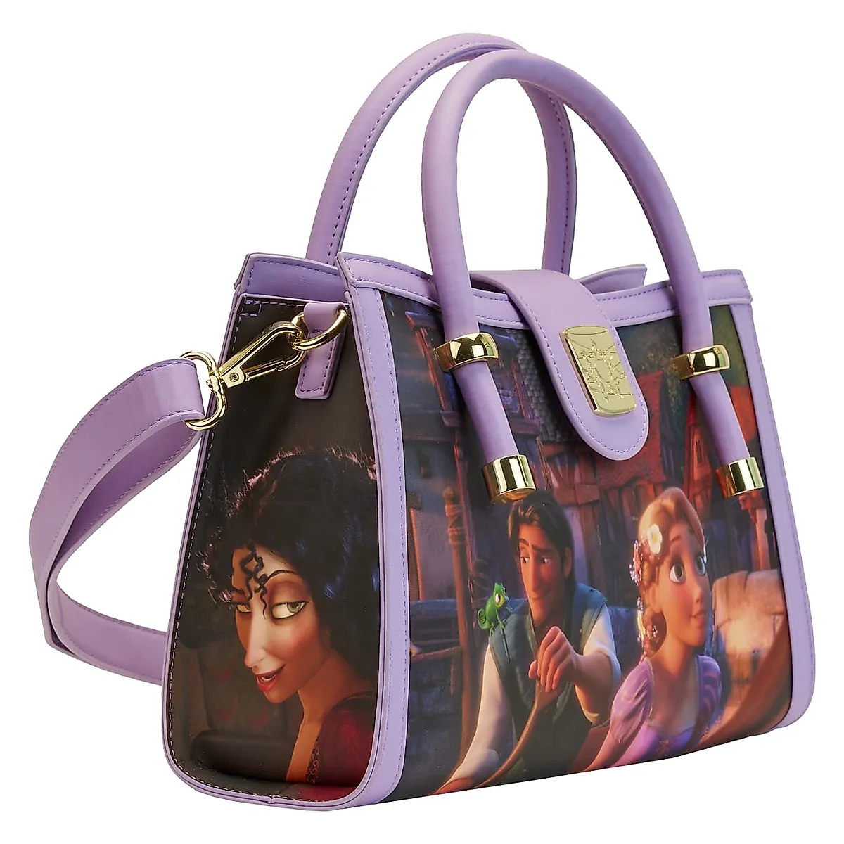 Loungefly Disney Crossbody Bag Rapunzel Princess Official Purple One Size