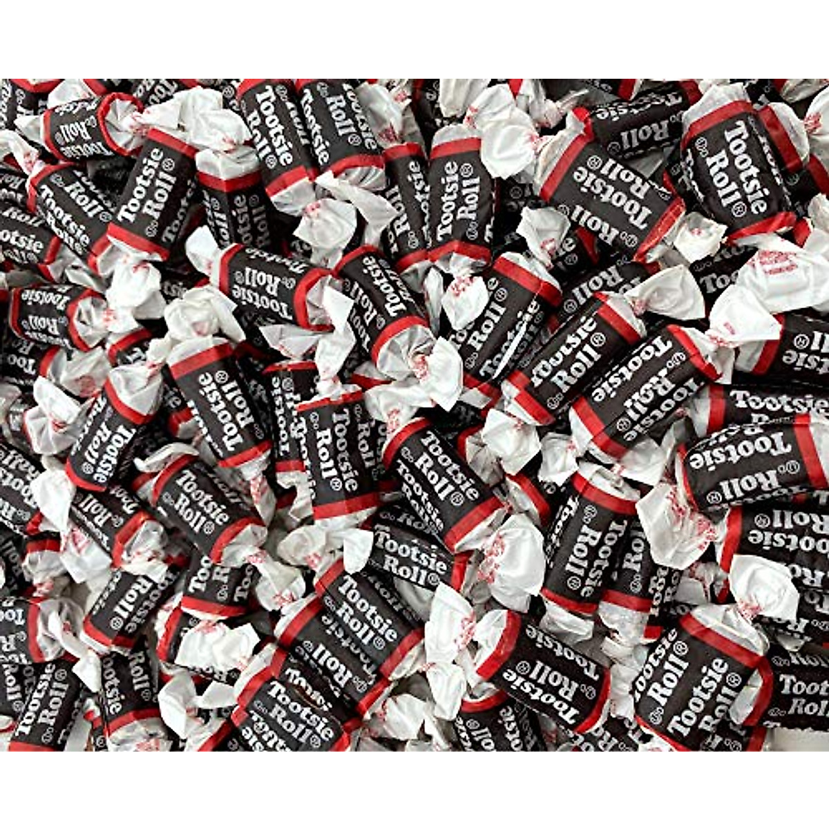 CrazyOutlet Tootsie Roll Midgees Chocolate Flavored Candy, Individually Wrapped, Bulk Pack 4 Pounds