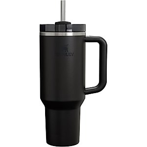 Brand Deal Gravity Quencher H2.0 FlowState Stainless Steel Vacuum Insulated Tumbler with Lid and Straw for Water, Iced Tea or Coffee, Smoothie and More Black Color