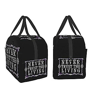 antcreptson Never Trust The Living Oxford Cloth Waterproof Thick Insulation Bag Picnic Bag Large Portable Lunch Box Bag Frozen Bag Insulation Package