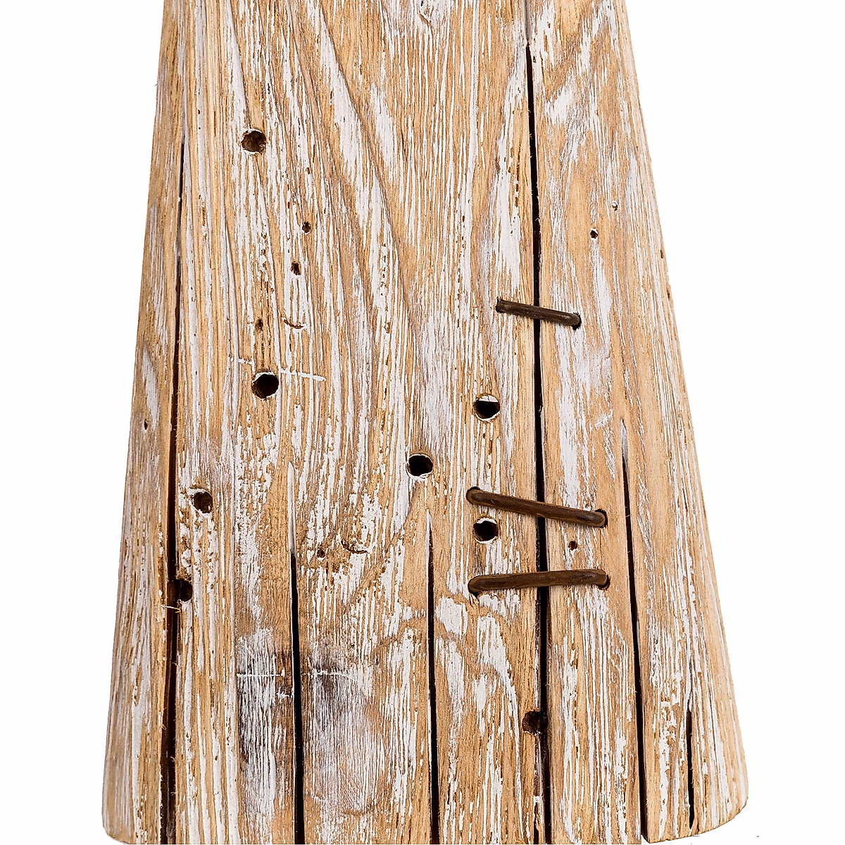 glitzhome Farmhouse Tabletop Decor Set of 3 Coastal Weathered Wood Whale Tail Statue Nautical Table Decor Rustic Distressed Wood Whale Tail Sculpture Table Centerpiece Home Decor