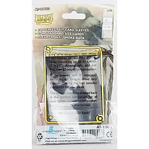 Dragon Shield AT-13023 Card Case, Smoke, One Size ( 100 count )