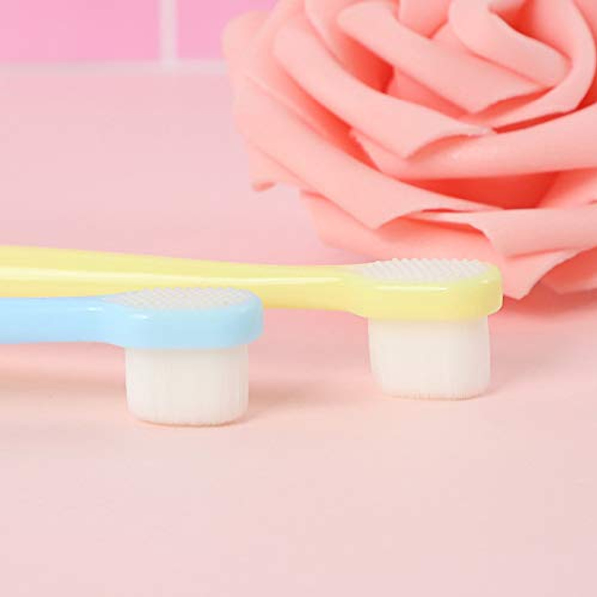 EasyHonor Baby Toothbrush & Toddler Toothbrush for Age 4-12 Years Old, Extra Soft Toothbrush with 10000 Soft Floss Bristle for Baby Gum Care. (6Pcs)