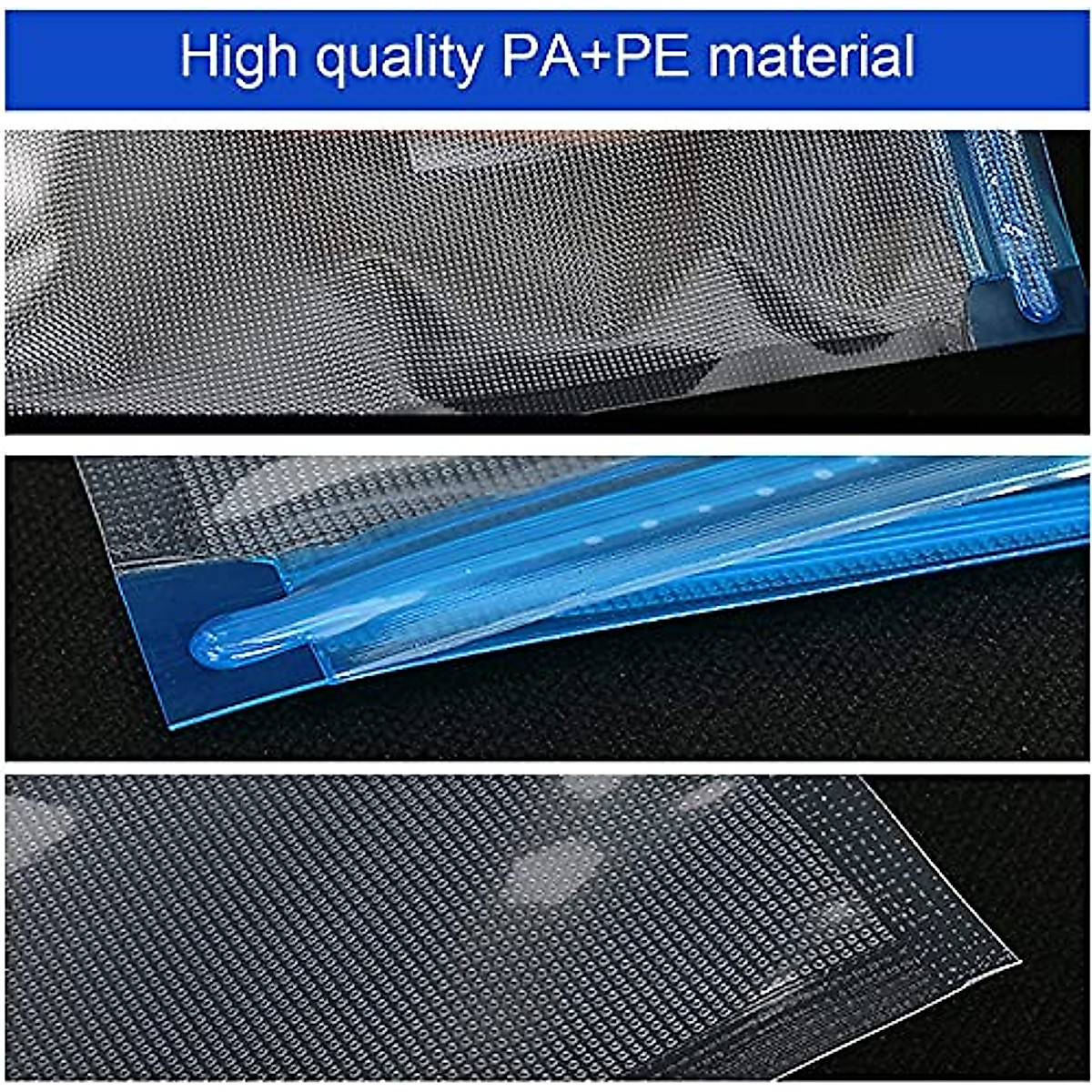 3D Printer Filament Storage Bag PLA ABS TPU Filament Vacuum Bag Filament Dryer Keep Dry Avoid Consumable Moisture for 3D Printer Parts - 10 Bags and 1 Hand Pump