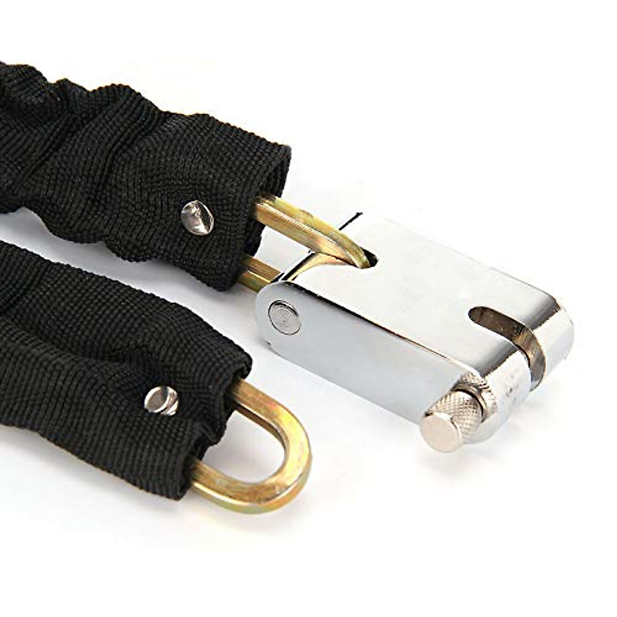 MACHSWON Universal Bike Lock,Bicycle Motorcycle Chain Lock, High Security Bicycle Lock,-Theft Bike Chain Lock Heavy Duty Motorbike Bicycle Bike Chain Lock for Bicycle Motorcycle,26x100cm