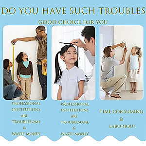 Giraffe Height Chart for Kids Removable Adjustable Kids Measuring Chart for Wall with Average Height Line Cartoon Magnetic Growth Chart for Kids for Nursery Playroom Height Wall Chart Wall Decor