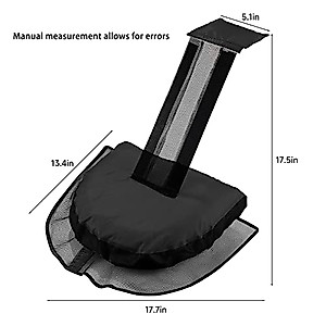 2 Pack Pool Critter Escape Ramp, Critter Ramp Pool, Pool Escape Ramp for Animals, Animal Saving Escape Ramp for Saving Frogs, Birds, Ducks Rescues Spa Pool Floating Ramp Tools (Black)