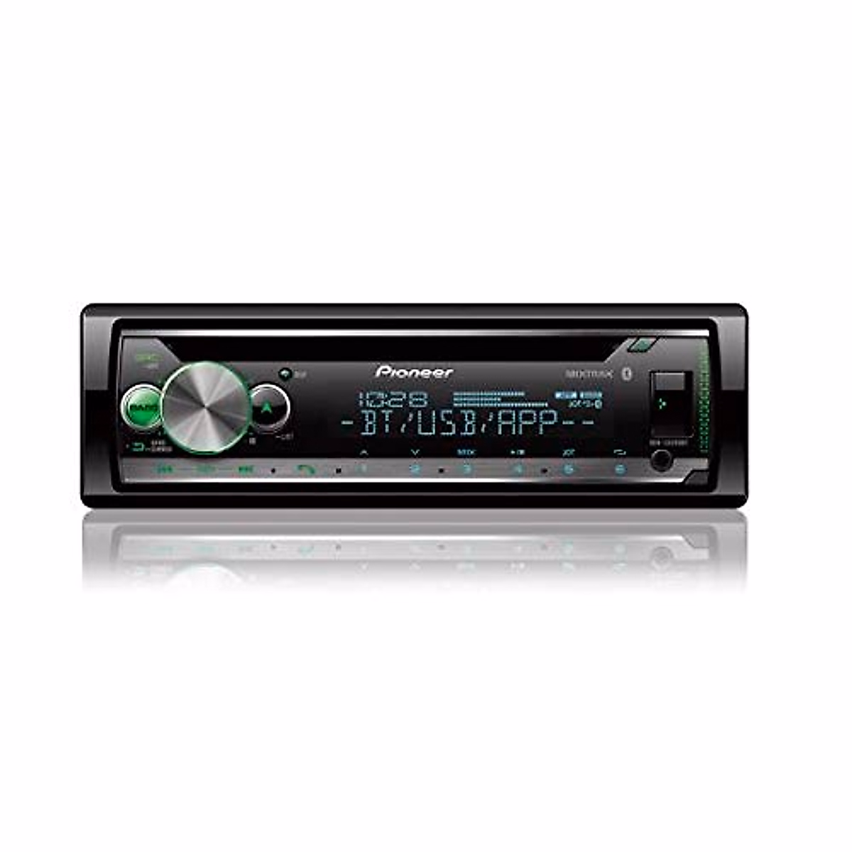 Pioneer DEH-S5200BT CD Receiver with Pioneer Smart Sync App Compatibility, MIXTRAX, Built-in Bluetooth, and Color Customization