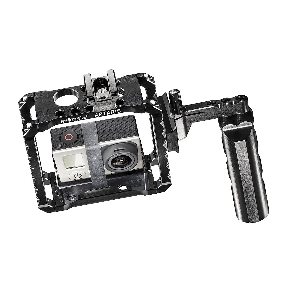 Walimex Pro Apatris Action Handle and Caseless Mount for GoPro Hero 2/3