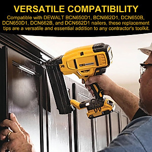 N490008 nailer no mar tip replacement for DEWALT BCN650D1 BCN662D1 DCN650B DCN650D1 DCN662B DCN662D1 (4 Pack)