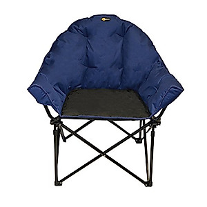 Faulkner 49575 Big Dog Bucket Chair, Blue/Black