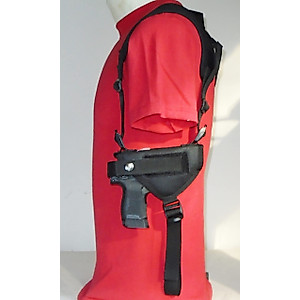 Federal Holsterworks Shoulder Holster for Sig Sauer P365 & P365 SAS Right-Handed, Horizontal Carry for Use Without Laser or Optics Black sdwvp365