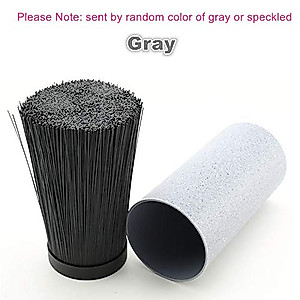 KeepingcooX Universal Knife Block Holder with Premium Nylon Insert - Cooking Utensils Holder, Perfect for Ceramic Knives, Steak Knives and Kitchen Accesseries Storage (Cylinder)