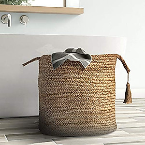 Ox Bay Handmade Braided Jute Basket