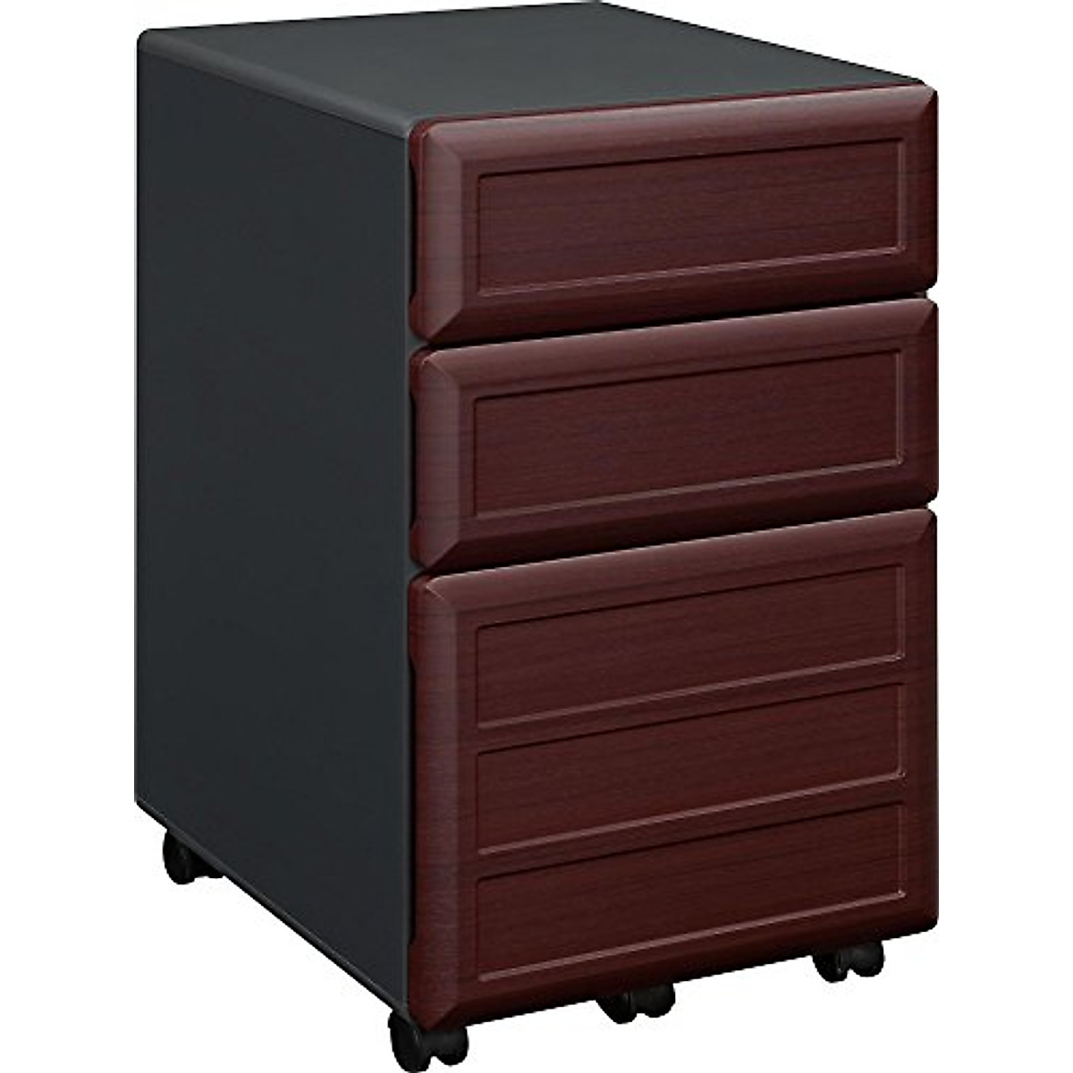 Ameriwood Home Pursuit Mobile File Cabinet, Cherry
