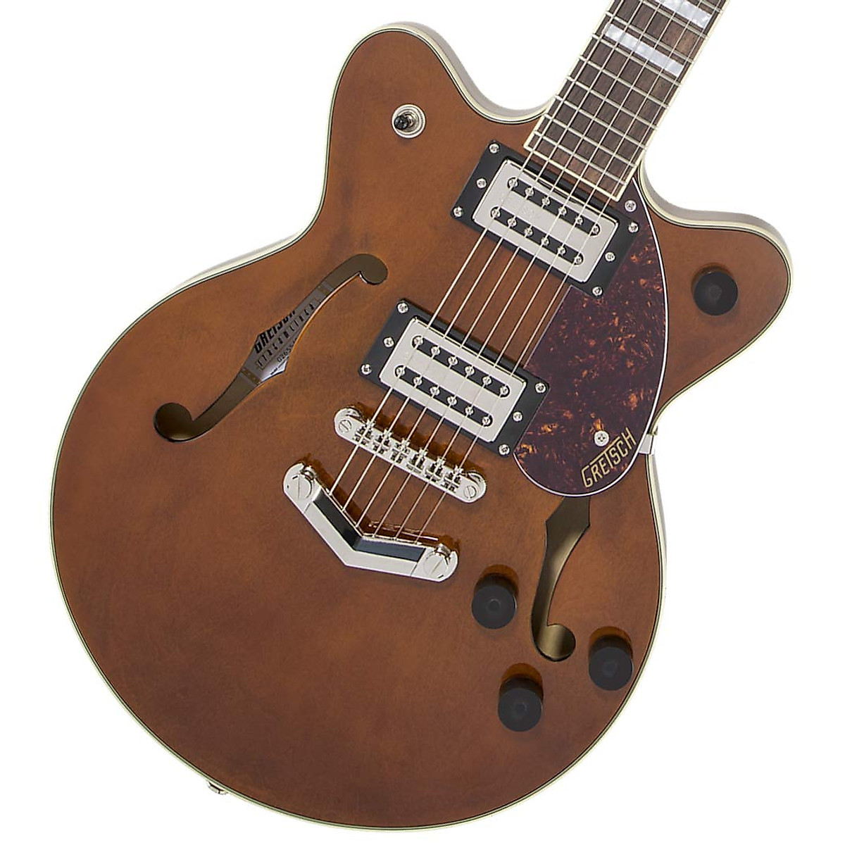 Gretsch G2655 Streamliner Center Block Jr. Single Barrel Stain w/V-Stoptail & Broad'Tron Pickups