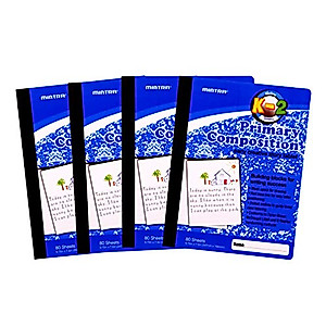 Mintra Office Primary Composition Books (24 units (6-4pks), Primary Ruled)