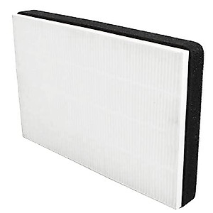 Nispira F2 True HEPA Filter Replacement Compatible with Filtrete Room Air Purifier FAP-C02WA-G2, FAP-C03BA-G2, FAP-T03BA-G2, 2 Packs