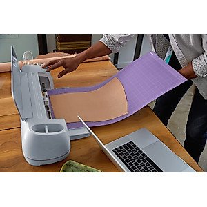 Cricut StrongGrip Cricut Cutting Mat 12in x 24in, Craft Cutting Mat for Maker & Explore, Use with Heavyweight Materials - Specialty Cardstock & More, Reusable, Clear Protective Film (1 Count)