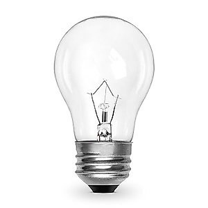 SalHawze Oven Bulb 40W Microwave E26 Medium Base, A15 Appliance Bulb, High Temperature Resistant 300 Degree Appliance Bulb Suitable for Oven, Stove, Refrigerator