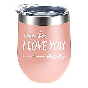 Alexanta Gifts for Mom - Mom Gifts from Daughter, Gifts for Daughters from Mothers, Mother and Daughter Gifts, Gifts for Mom from Son, Gifts for Mom from Kids, Remember I Love You Mom Tumbler