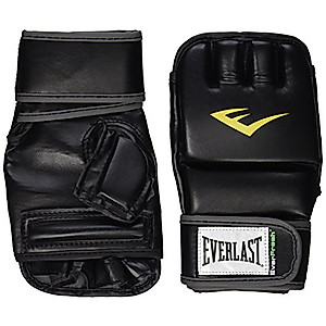 Everlast Wrist Wrap Heavy Bag Gloves Large/X-Large , Black