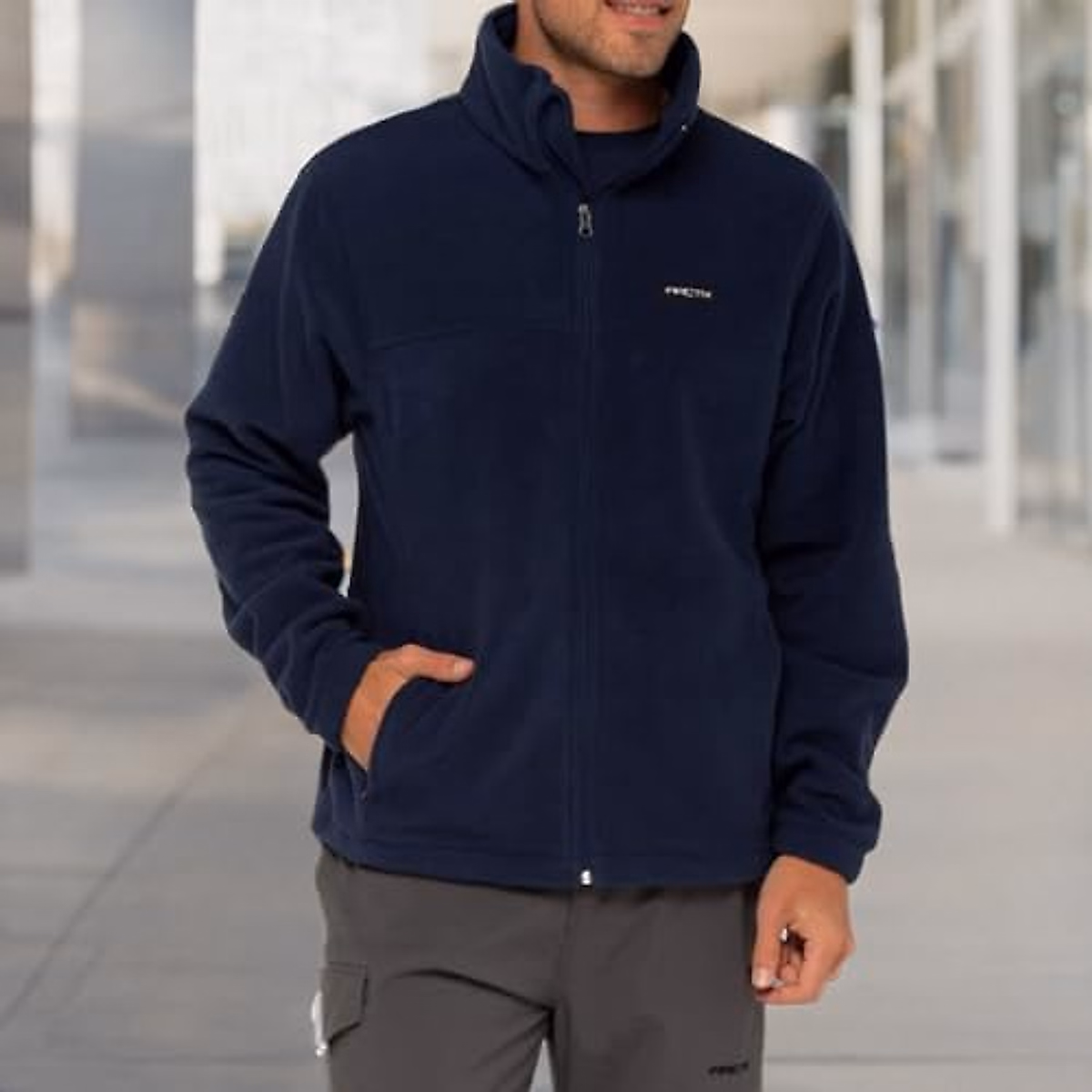 Arctix Men's Journey Fleece Jacket, Bluenight Navy, X-Large