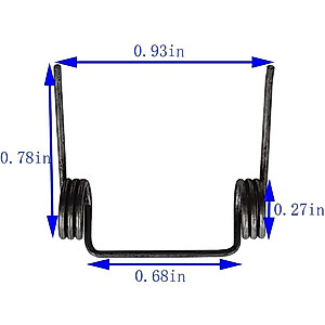 10 pack 877-761 Feeder Springs for Hitachi Coil Roofing Nailer NV45AB2, NV45AB, NV50A1