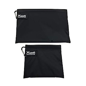 XeroCover Snack Sleeve: Insulated Sleeve Lunch Bag, Made in America (Black, Small)