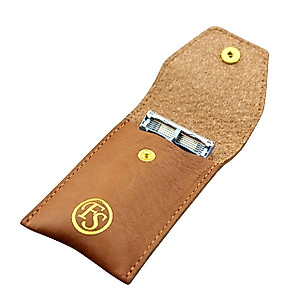 Men's Mini Handle Protable Travel Shaving Razor Wallet Razor Razor W/ Travel Case