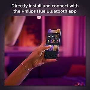 Philips Hue White and Color Ambiance 2-Pack A19 LED Smart Bulb, Bluetooth & Zigbee Compatible (Hue Hub Optional), Works with Alexa & Google Assistant, 2 Bulbs
