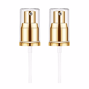 Chris.W 2Pack Foundation Pump for Estee Lauder Double Wear Foundation(Gold)