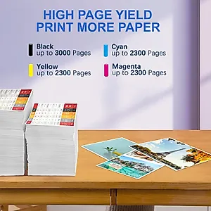 Tounker TN227BK/C/M/Y High Yield Toner Cartridges Compatible for Brother TN227 TN227BK TN-227 TN223 TN223BK for MFC-L3770CDW HL-L3270CDW HL-L3290CDW HL-L3210CW MFC-L3710CW Printer (5 Pack)