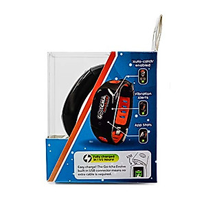 Go-tcha Evolve LED-Touch Wristband Watch for Pokemon Go with Auto Catch and Auto Spin - Black/Red