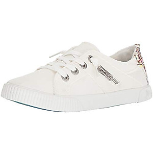 Blowfish Malibu Women's Fruit Sneaker, White Smoked Oz, 9 M US