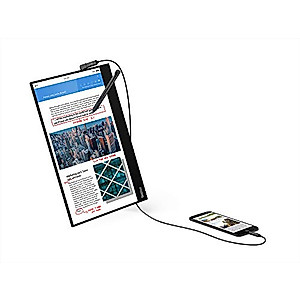 ThinkVision M14t USB-C Mobile Monitor with Touch Screen - Black