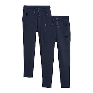 GAP Boys Fit Tech Joggers Sweatpants, Tapestry Navy, Large US