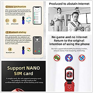 Tuanzi F18 Smallest Flip Cellphone GSM Unlocked 2G Mini Phone MTK6261 Bluetooth Mini Backup Pocket Portable Car Model Mobile Phone Gift for Kids (Gold)