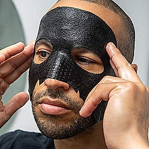 Cardon Signature Soothing Sheet Masks (4-Pack Each) | Korean Sheet Mask for Men and Women | Made with Cactus Extract | Couples Spa Night-In | Full Face Mask and Half Mask for Men