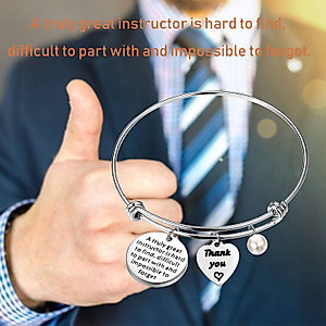 Lywjyb Birdgot Instructor Gift Instructor Thank You Gift A Truly Great Instructor is Hard to Find Instructor Appreciation Gift Retirement Gift (Great Instructor br)