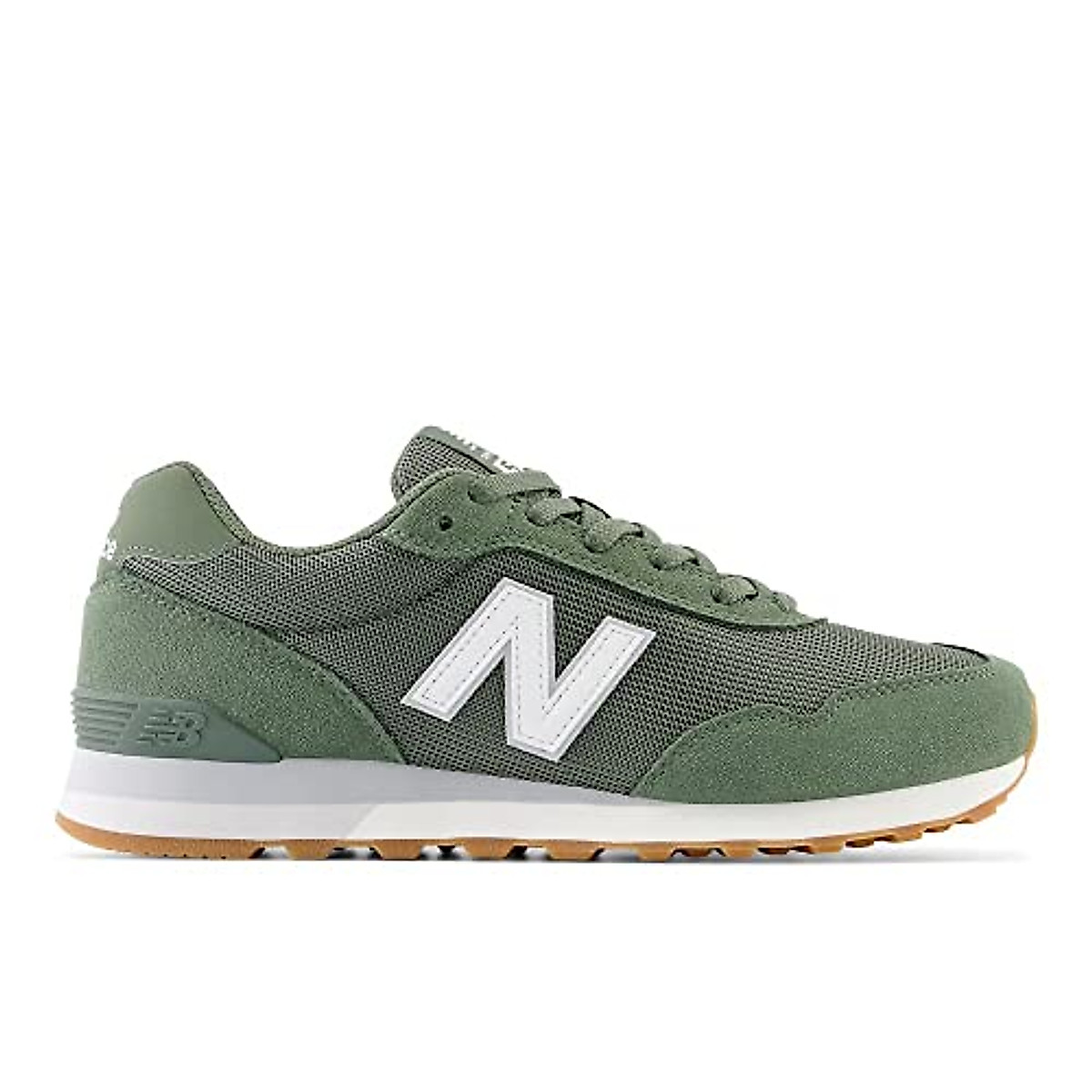 New Balance Men's 515 V3 Sneaker, Deep Olive Green/White, 8.5