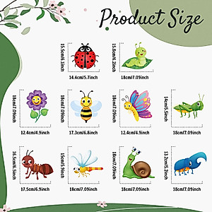 30 Pieces Spring Summer Insects Hanging Swirl Decorations, Butterfly Sunflower Bug Birthday Party Ceiling Decorations for Girls, Boys, Kids, Home, Classroom, Baby Shower,