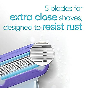 Gillette Venus Extra Smooth Swirl Women's Razor Blade Refills - 4 Count