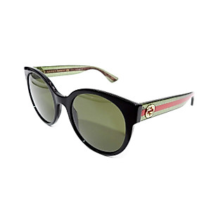 Gucci Womens Women's Gg0035s 54Mm Sunglasses, Black