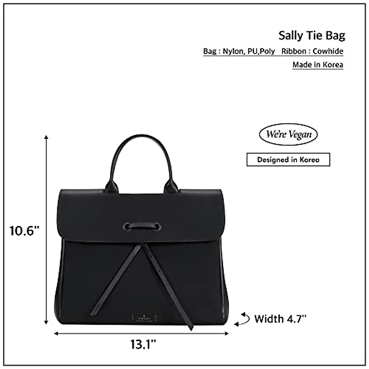 KWANI Sally Tie Tote Bags for Women and Ladies