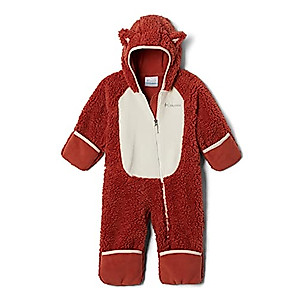 Columbia Baby Foxy Baby Sherpa Bunting, Warp Red/Chalk, 3/6