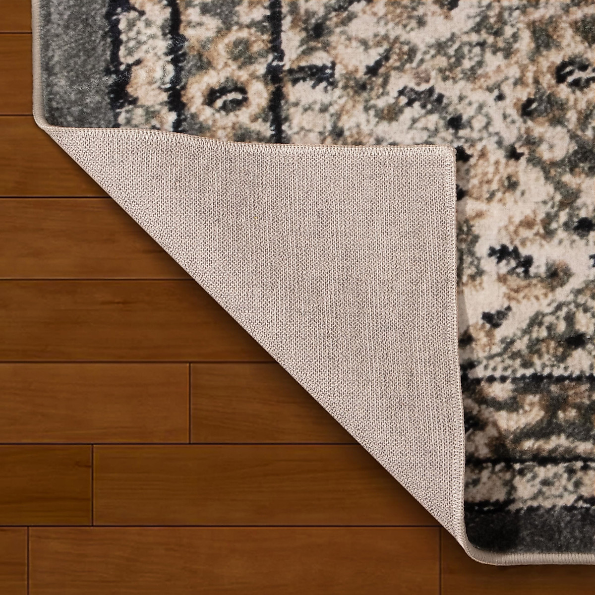 SunNewt Stain Resistant Washable Area Rug 9x12 Living Room Large Rugs Soft Faux Wool Non-Shedding Low-Pile Floor Carpet for Dining Laundry Room Bedroom Bed Side, Olive