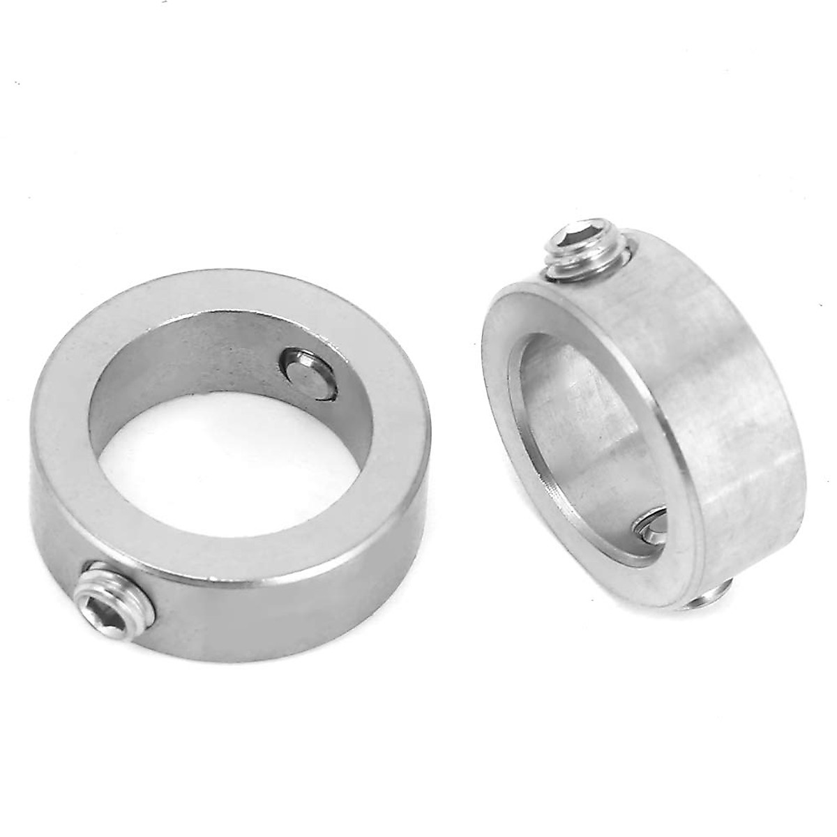 Drilling Limit Ring, Depth Stop Collar, Lightweight 12pcs Stainless Steel for High Carbon Steel Drills Drilling Limit