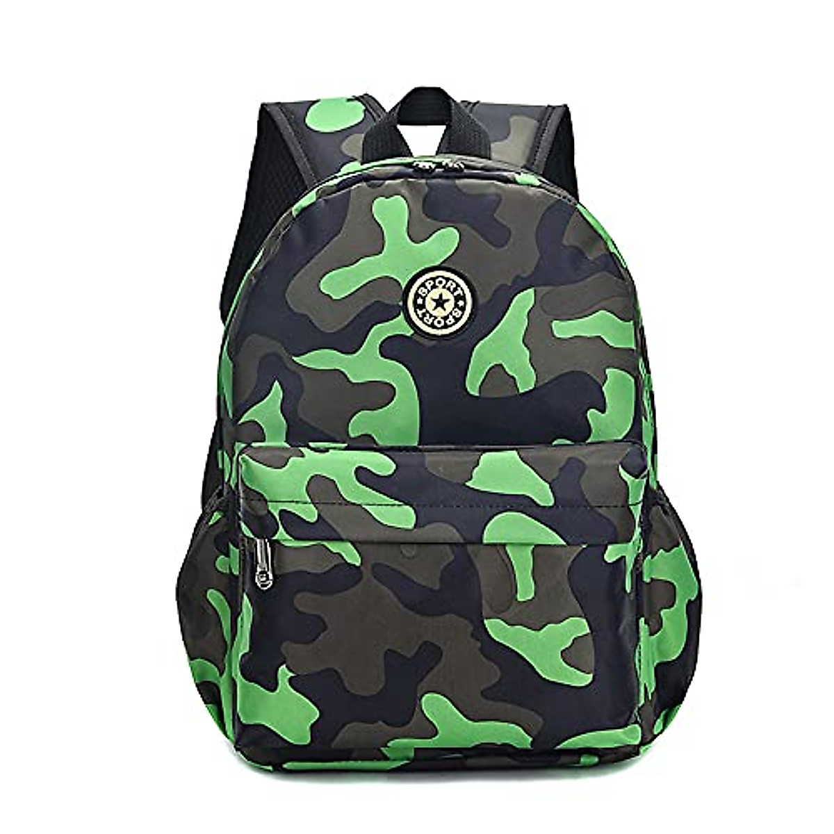 Armbq Kids Backpack for Boys Camo Print Elementary School Bag Preschool Daypack Outdoor Kindergarten Bag